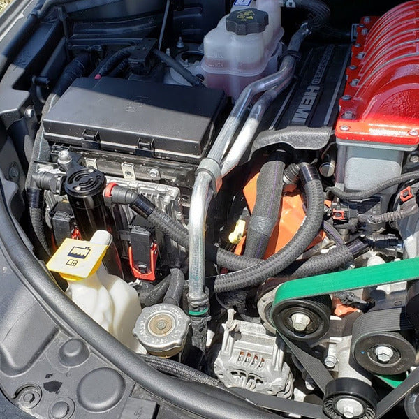 2018-2021 Jeep Trackhawk & 2021 Durango Hellcat 6.2 SC Oil Catch Can S ...